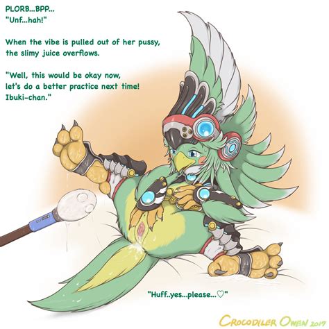 Rule 34 2017 After Sex Anthro Avian Beak Bird Crocodiler Owen Feathers Female Finch Xenoblade