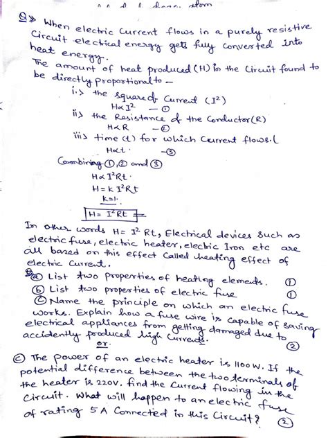 Physics Notes Class 10 Dav Pdf