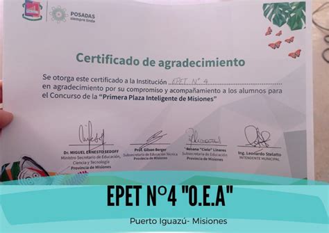 Alumnos De La E P E T N° 4 Que Habían Ganado Un Concurso Fueron Ninguneados En Posadas Y No