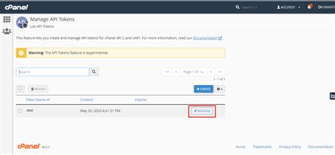 how to manage api token in cpanel cpanel and whm tutorials accuweb