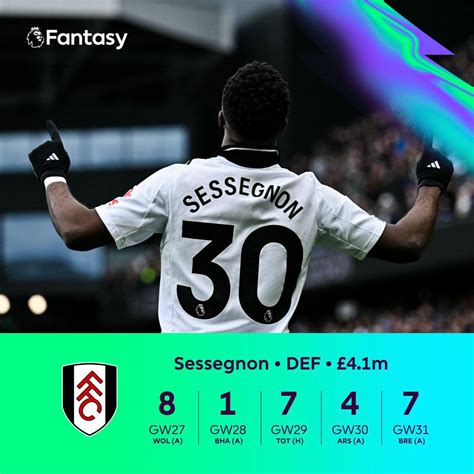 Fpl เซียนข้างสนาม 5 เกมหลังสุด 3 ประตู 1 แอสซิส Fpl Facebook