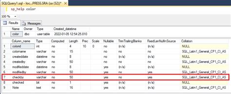 Sql Server Menghapus Kolom Di Tabel