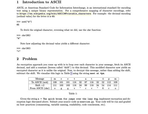 Vba Chr Mapping Of Characters With Their Ascii Values