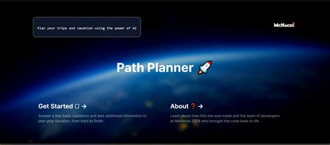 Path Planner Devpost