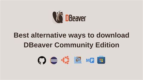 How To Download DBeaver Community Edition YouTube