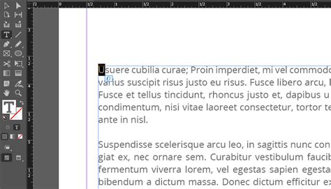 How To Do A Drop Cap In InDesign