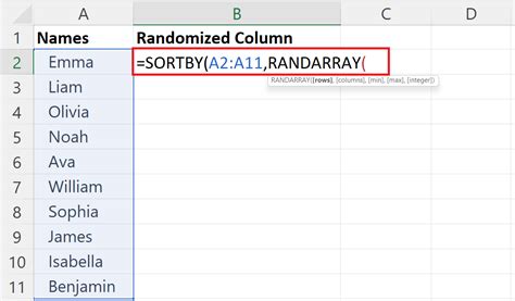 How To Randomize A Column In Microsoft Excel Spreadcheaters