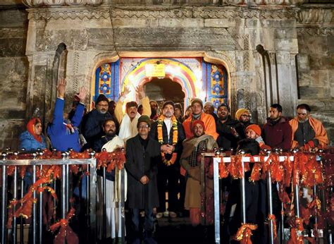 In Photos Rahul Gandhi At Kedarnath Temple