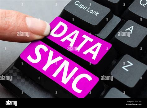Hand Writing Sign Data Sync Word For Data That Is Continuously Generated By Different Sources
