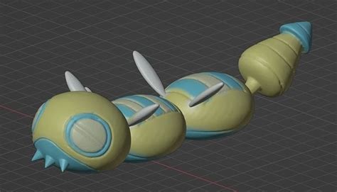 Dudunsparce Two Segment Form 3d Model 3d Printable Cgtrader