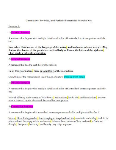 Periodic Sentence Quotes