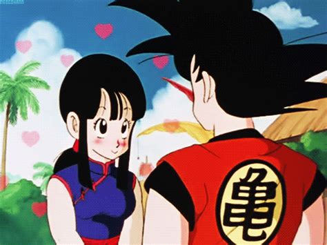 Dragon Ball Goku Chi Chi Kiss 