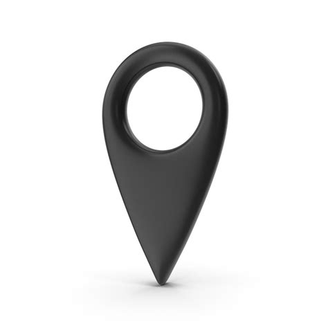 Premium Photo 3d Black Map Pointer Location Map Icon Black Texture Black Location Pin Or