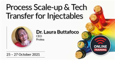 Symmetric Training On Linkedin Process Scale Up And Tech Transfer For Injectables Online Course