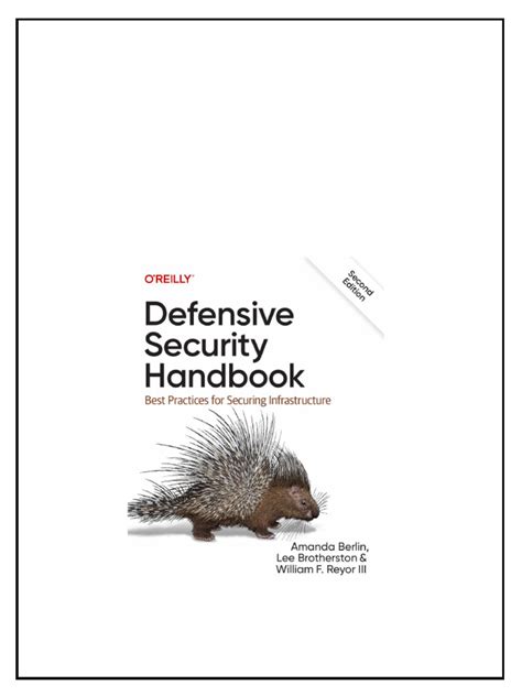 Defensive Security Handbook Best Practices For Securing Infrastructure Second Edition 2nd