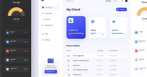 파일 공유 및 클라우드 저장소 통합 솔루션 웹사이트 노주현 숨고 숨은고수