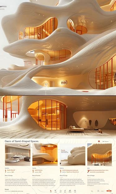 Saharan Sand Dune Inspired Cultural Center With Wind Erosion Unique