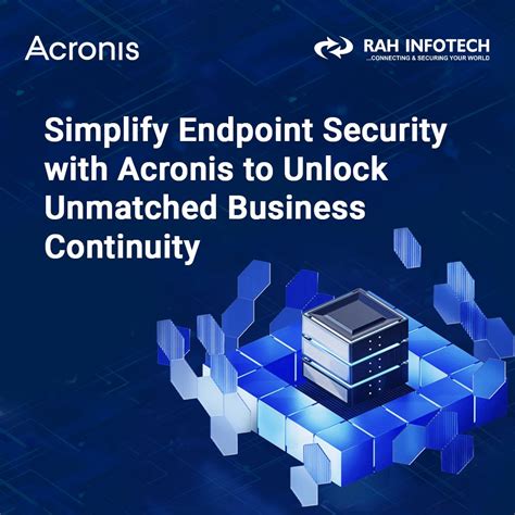 Acronis Cybersecurity Endpointsecurity Dataprotection Businessresilience Rahinfotech Rah