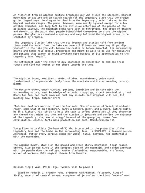 Alphine Legend Pdf