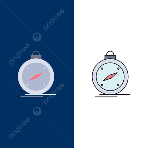 Compass Direction Navigation Gps Location Flat Color Icon Ve Location Icons Color Icons Gps