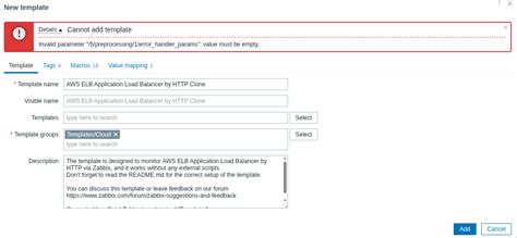 Aws Elb Application Load Balancer By Clone Issue Zabbix Forums