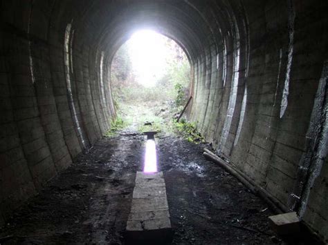 国鉄宮原線未成線跡 肥後小国菊池