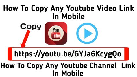 How To Copy Any Youtube Video And Channel Link In Mobile YouTube