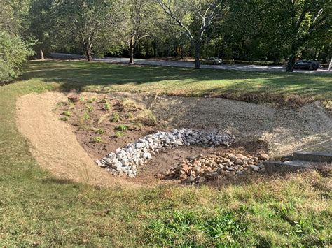 University Facilities Babes And Staff Volunteer To Restore Campus Bioretention Basin