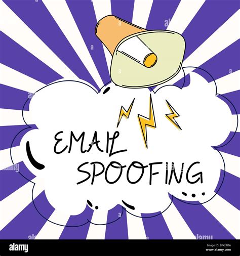 Inspiration Showing Sign Email Spoofing Word Written On Secure The