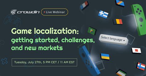 Game Localization Crowdin Live Webinar