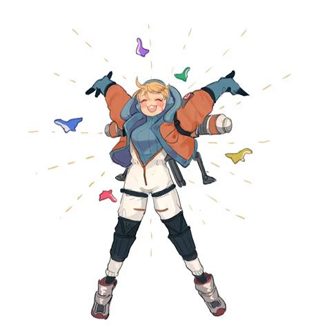 Apex英雄 电妹同人画 01 哔哩哔哩