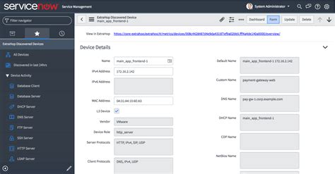 Extrahop And Servicenow Cmdb Integration Extrahop — Extrahop