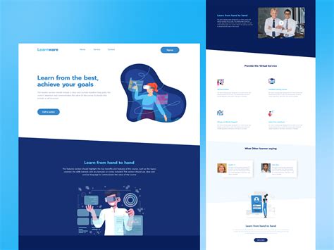 Learnware Learning Digital Courses Online Interface Design By Md