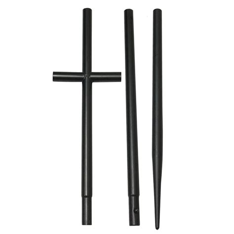 Lucky Duck 3 Piece Round Stake With T Bar Rogers Sporting Goods