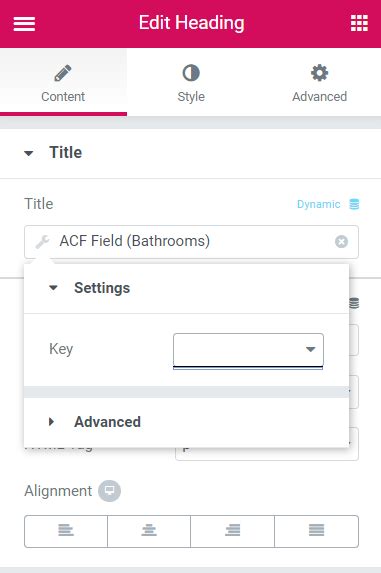Elementor Dynamic Fields Not Available In Acf Pro 5711 · Issue 126