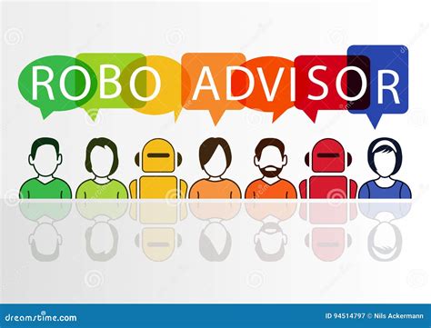 Robo Advisor Line Icon Set Included The Icons As Robot Ai Cyborg