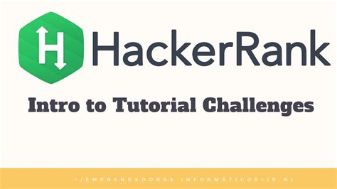 hackerrank 5 intro to tutorial challenges youtube
