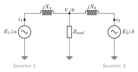 Draw Equivalent Model Of Two Inverters With CircuiTikZ TikZBlog