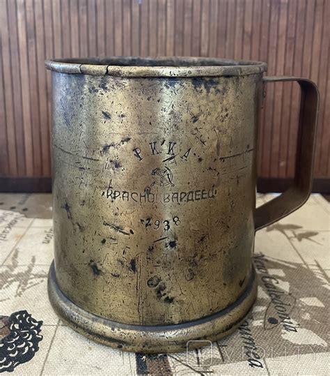 Кружка большая, командирская. РККА. 1939г. - «VIOLITY»