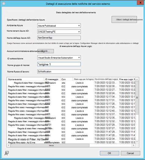 Notifiche Esterne Configuration Manager Microsoft Learn