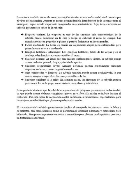 Rubeola Pdf