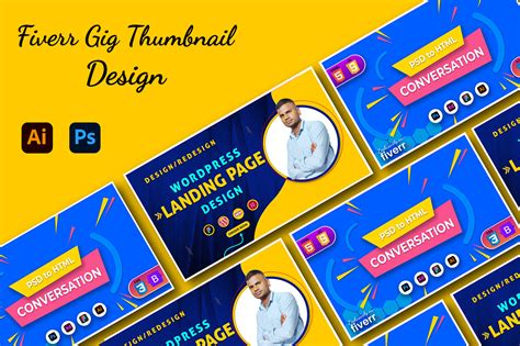 Fiverr Gig Thumbnail Design Behance Fiverr Gig Thumbnail Design Behance