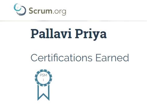 Pallavi Priya On Linkedin Scrum Psm1 Shares Psm Agilemethodologies Scrummaster 10 Comments