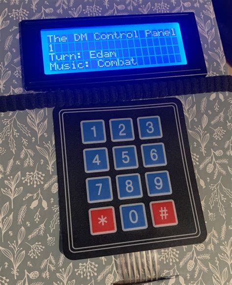 First Prototype Of My DM Control Panel R DnDIY