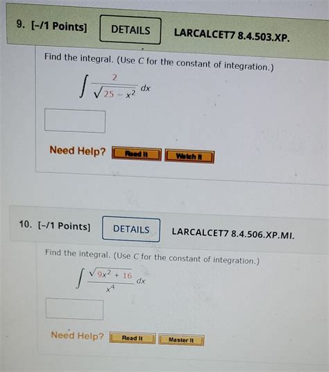 Solved 7 [ 1 Points] Details Larcalcet7 8 4 011 Find The