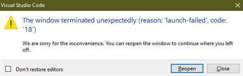 Can T Launch Code Installed On Network Drive Issue Microsoft Vscode Github