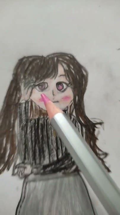 عمري 8 سنوات، رسم أنمي بسيط شجعوني بليز Youtube