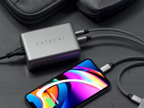 Satechi W Usb C Pd Compact Gan Charger Quickly Powers Your Devices Gadget Flow