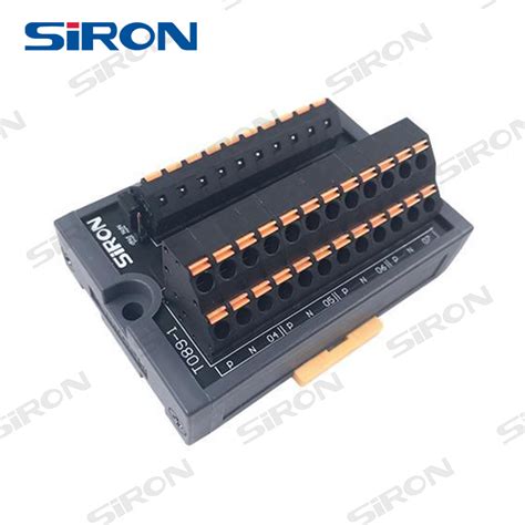 Siron T089 1 Universal 8 Bit Inputoutput Terminal Block With Lights
