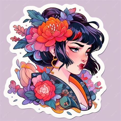 Premium Photo Anime Girl Illustration